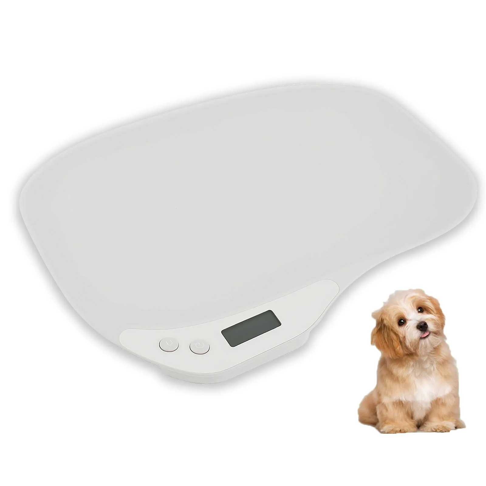 Small Digital Pet Scale Battery Operated LED Display Mini Electronic ...