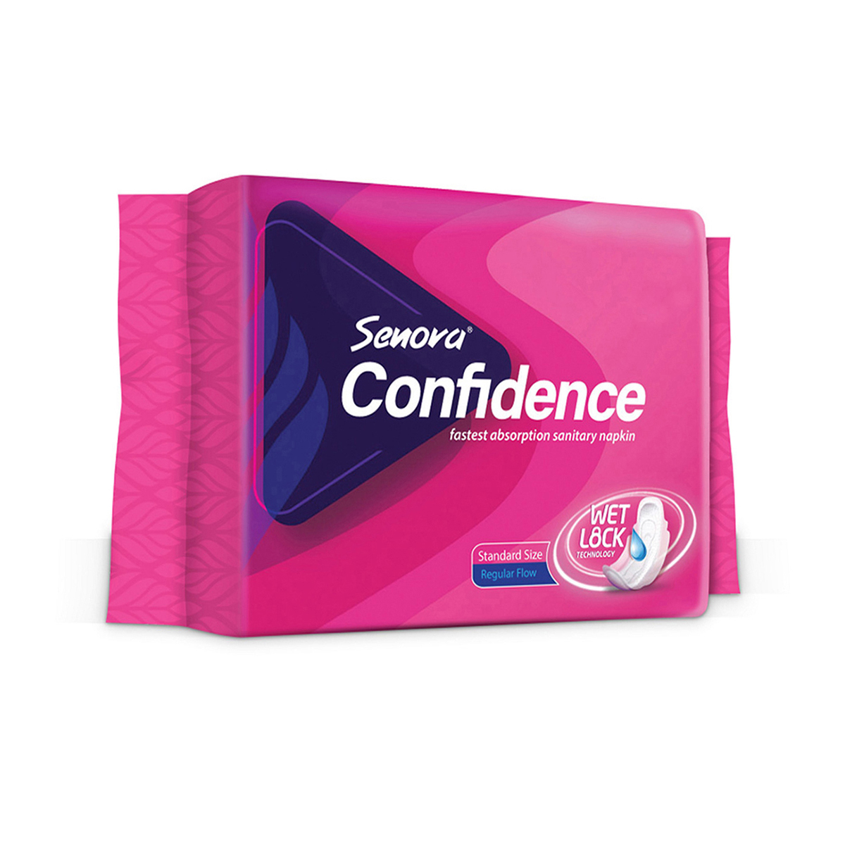 Senora Confidance Regular Flow Wings System Sanitary Napkins - 5 Pads ...