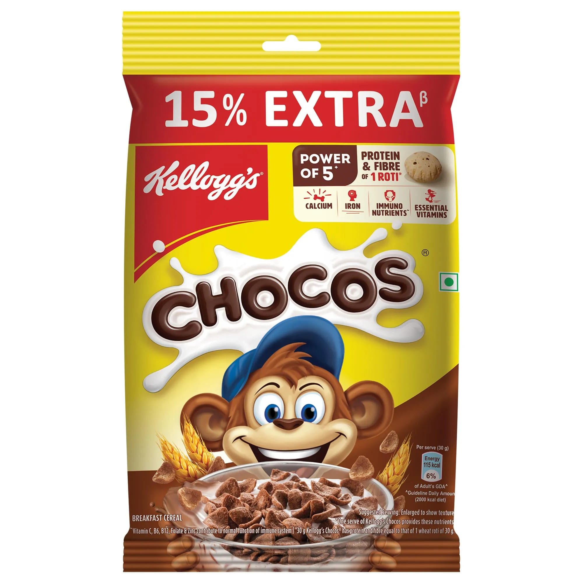 Kellogg's Chocos Chocolate Breakfast Cereal 127gm - Sale Bangladesh