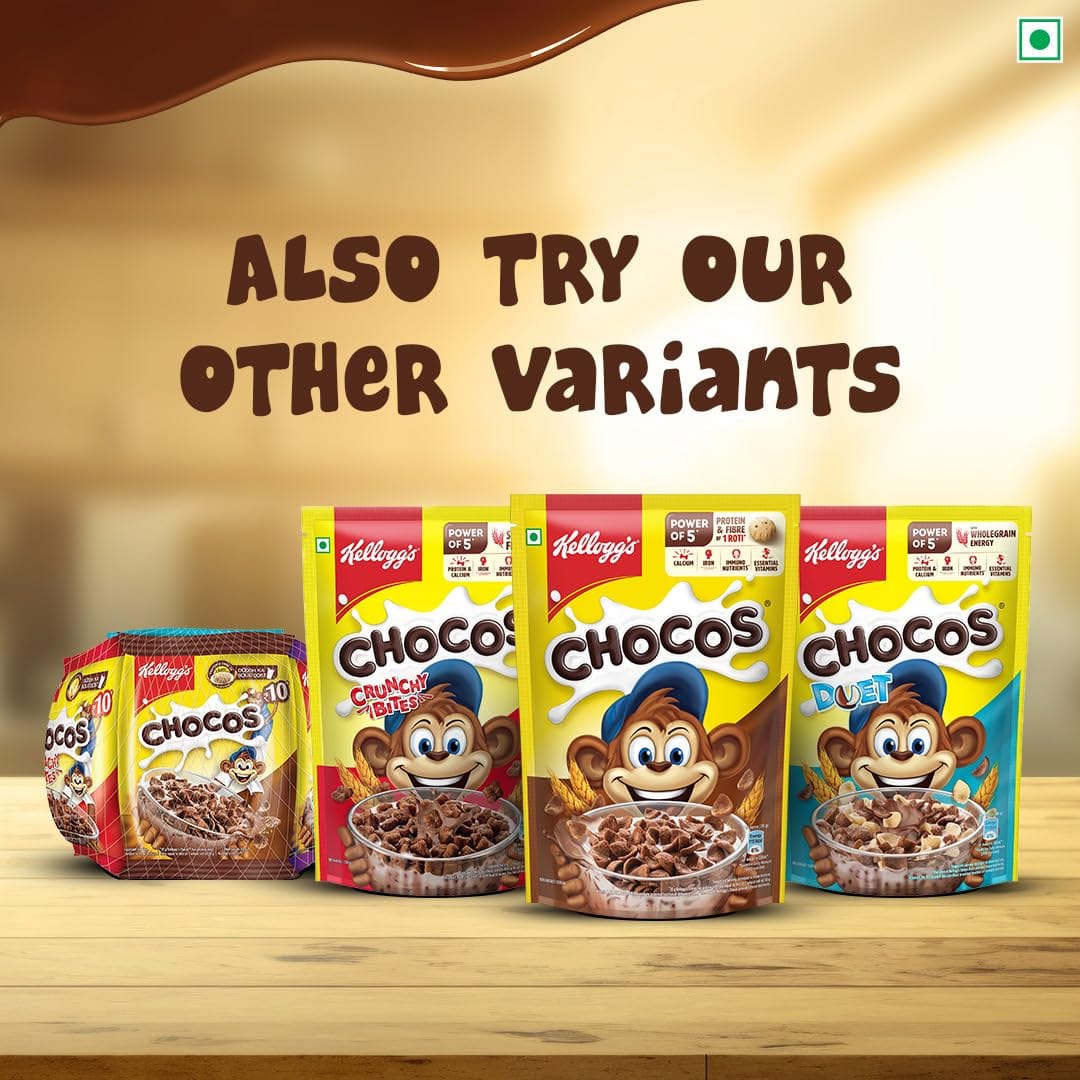 Kellogg's Chocos Moon & Stars Chocolate Breakfast Cereal 360gm - Sale ...