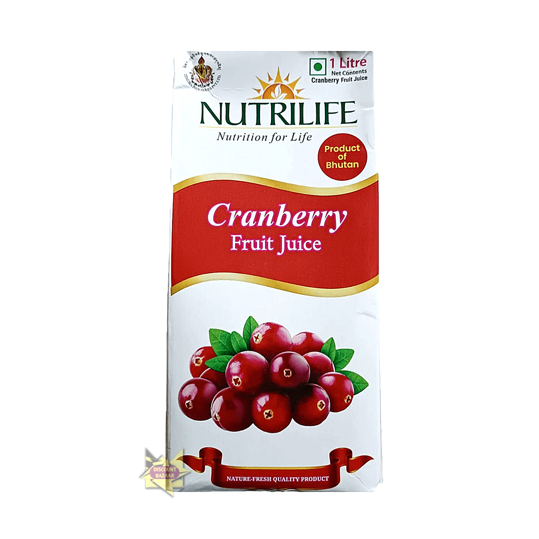 Nutrilife Cranberry Fruit Drink 1ltr - Sale Bangladesh