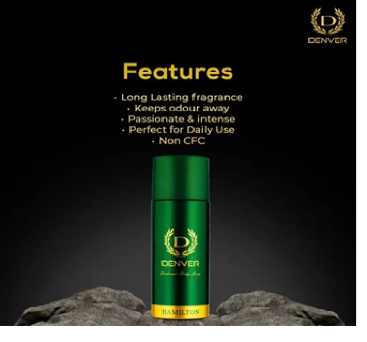 DENVER HAMILTON Body Spray – 165 ML - Sale Bangladesh